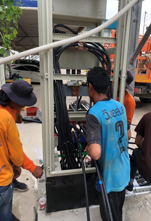 งานติดตั้งหม้อแปลง 1000 KVA เดินสายแรงต่ำและติดตั้งตู้ MDB อาคารสำนักงานโรงงาน 3ชั้น | VSK ...